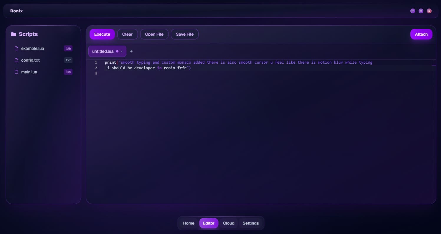 Ronix Roblox Executor 2025: скачать Роникс Роблокс инжектор скриптов на ...